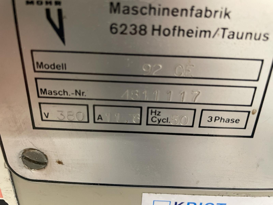 Polar Polar 92 Ce 5619 Prestotype Graphic Machine Sale